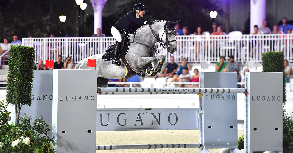 Erynn Ballard and Coconet Shine Bright in the $125,000 Lugano Diamonds ...