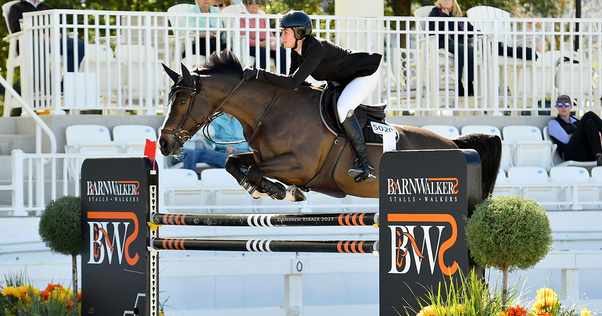 Hunter Holloway and Noortje VD Windheuvel Top the $40,000 Barnwalkers ...