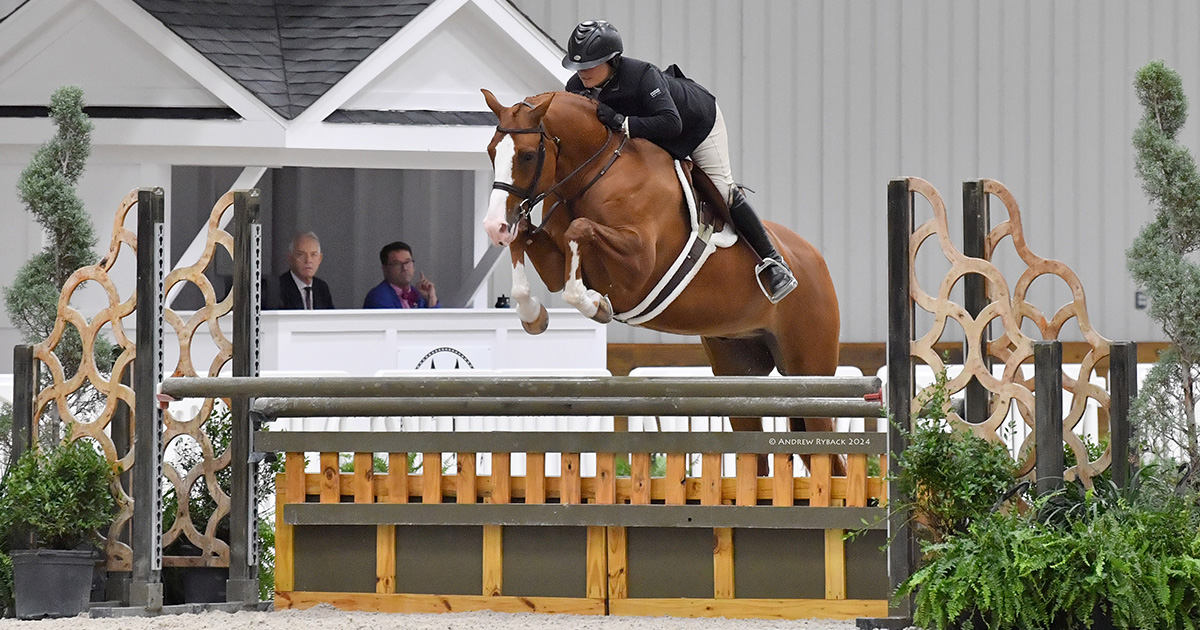 Victoria Colvin Sweeps the $12,500 Golden Ocala 3’6”-3’9” Hunter Derby ...