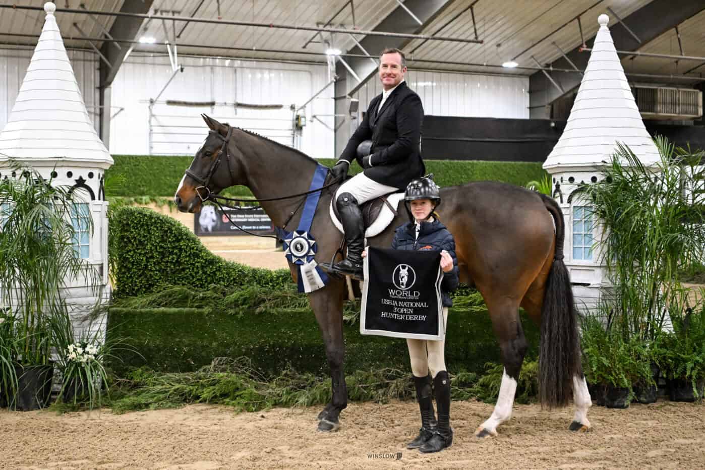 Greg Crolick & Tangelos Prevail in the $10,000 USHJA National Open ...