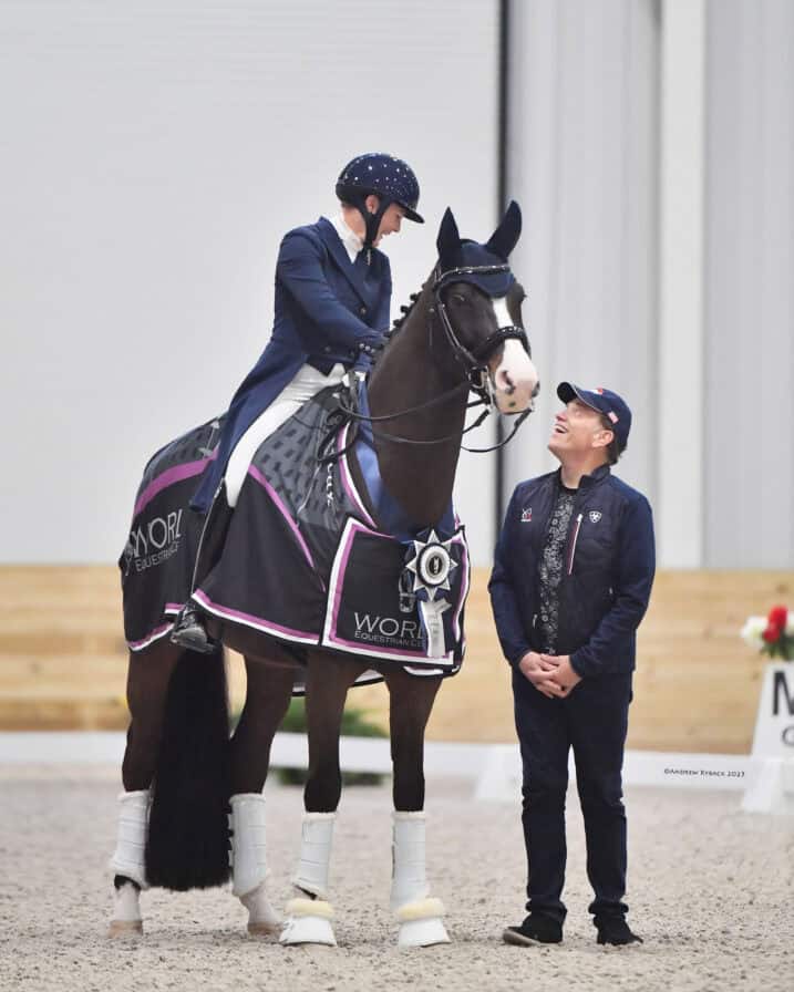 Davis and Toronto Lightfoot Close Out WEC December Dressage with Grand ...