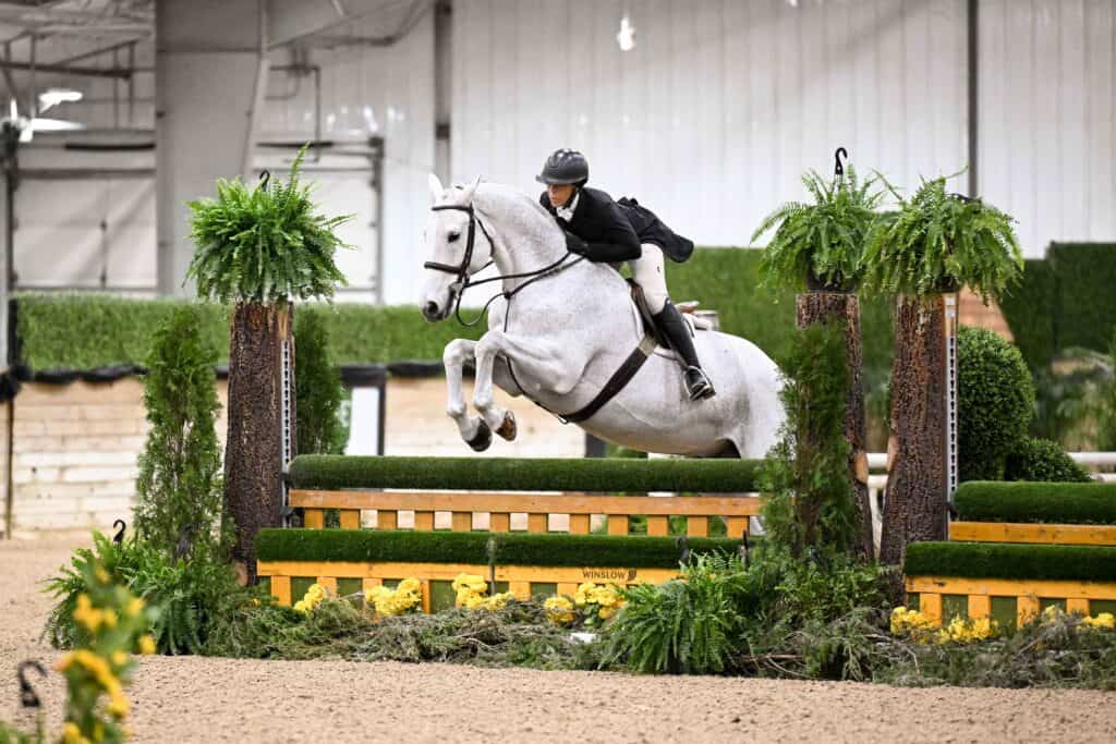 Melanie Wright & Game Day Score the Win in the $15,000 USHJA National ...