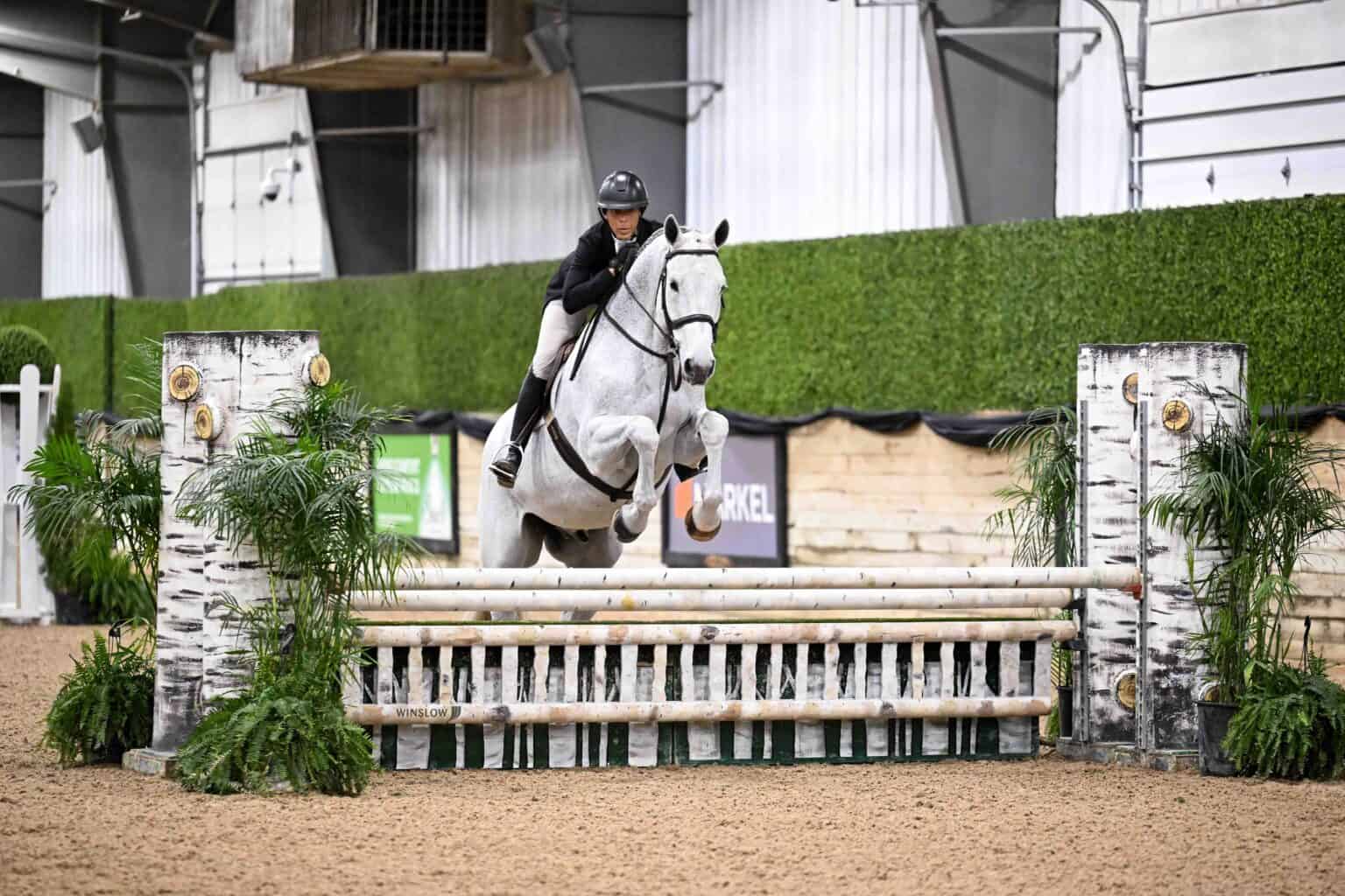 Melanie Wright & Game Day Score the Win in the $15,000 USHJA National ...