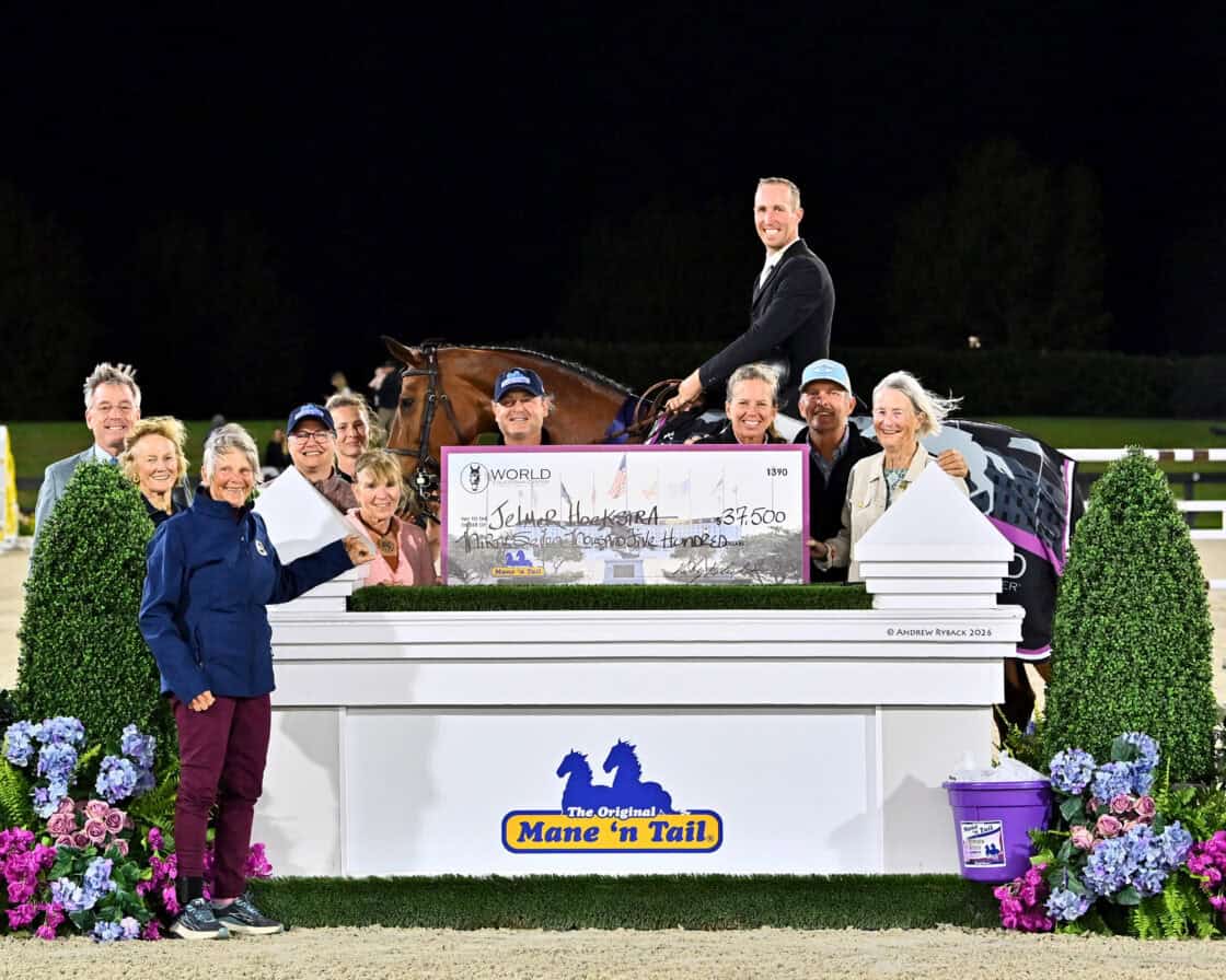 Jelmer Hoekstra and Jalanne Are Unbeatable in the $125,000 Mane ’n Tail ...